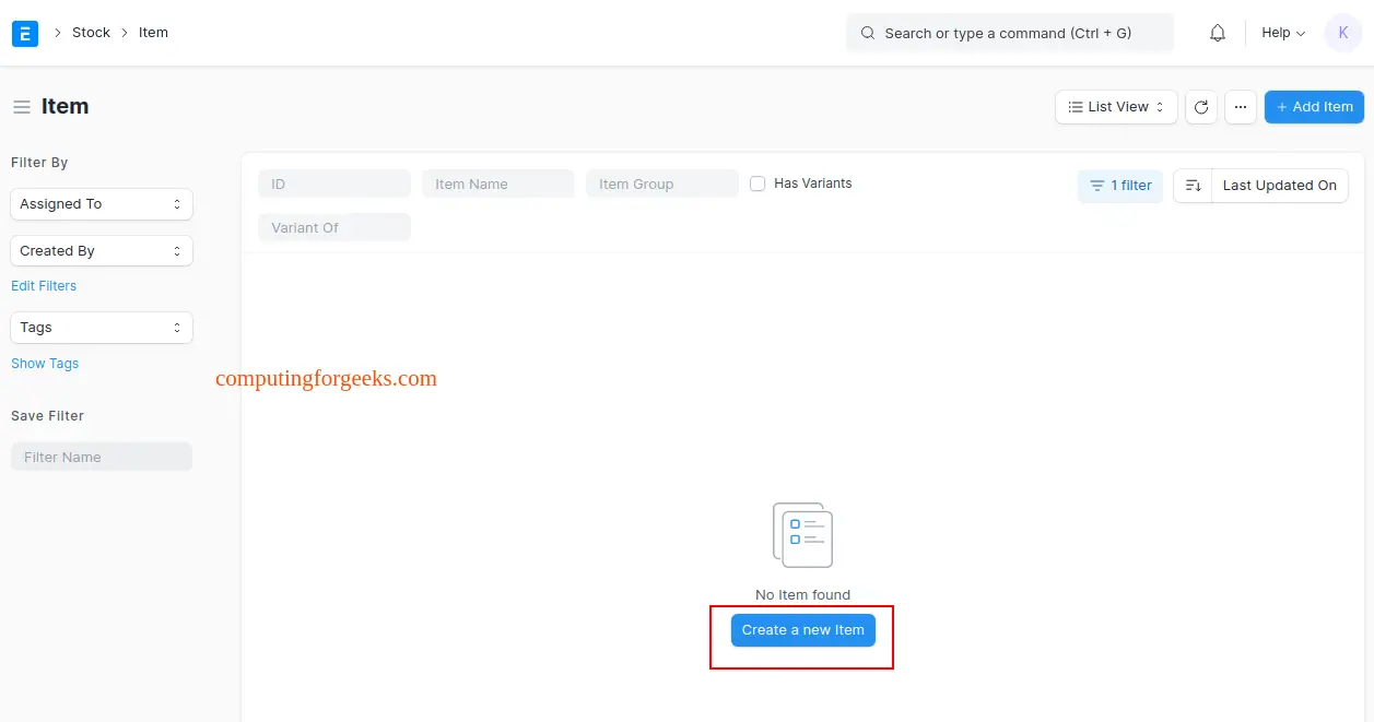How To Run ERPNext ERP System in Docker Containers | ComputingForGeeks