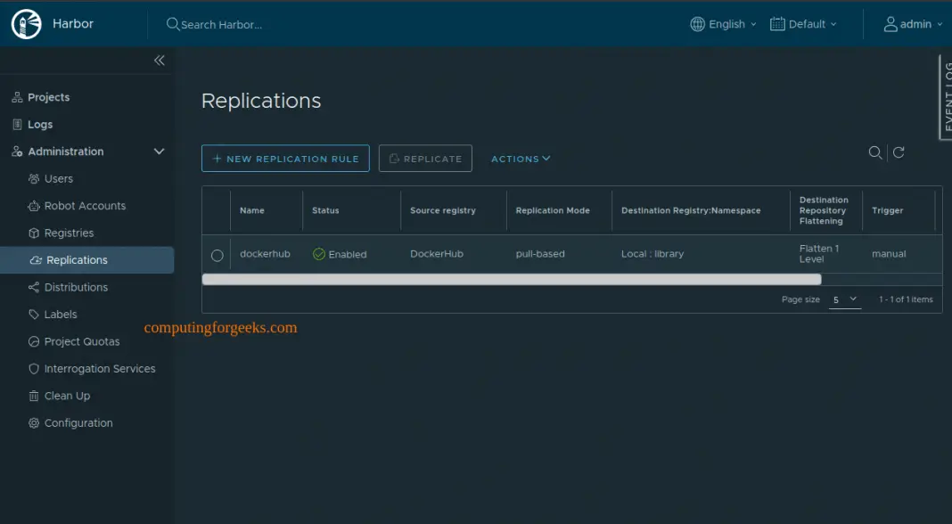 Install Harbor Image Registry on Ubuntu 22.04|20.04 | ComputingForGeeks