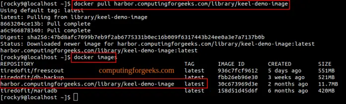 Install Harbor Image Registry on Ubuntu 22.04|20.04 | ComputingForGeeks