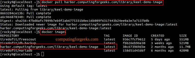 Install Harbor Image Registry on Ubuntu 22.04|20.04 | ComputingForGeeks