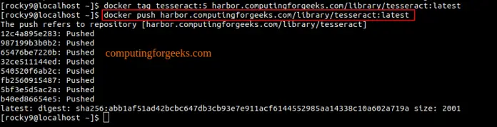 Install Harbor Image Registry on Ubuntu 22.04|20.04 | ComputingForGeeks