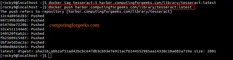 Install Harbor Image Registry on Ubuntu 22.04|20.04 | ComputingForGeeks