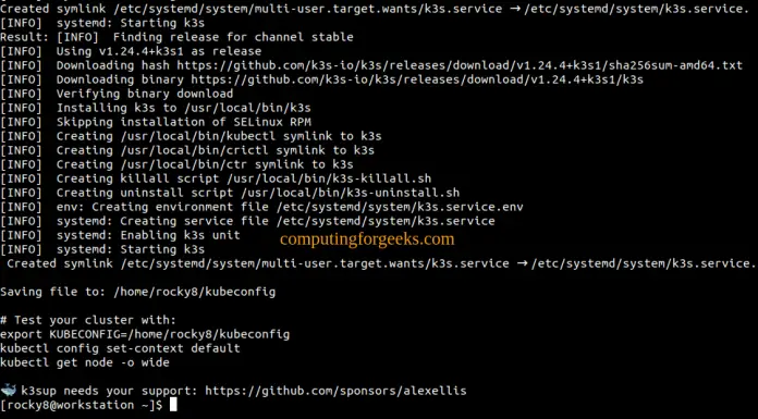 Install Highly Available Kubernetes Cluster Using K3sup Computingforgeeks