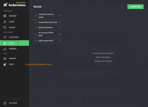 How To Manage Kubernetes Cluster With Kubevious Computingforgeeks 9498