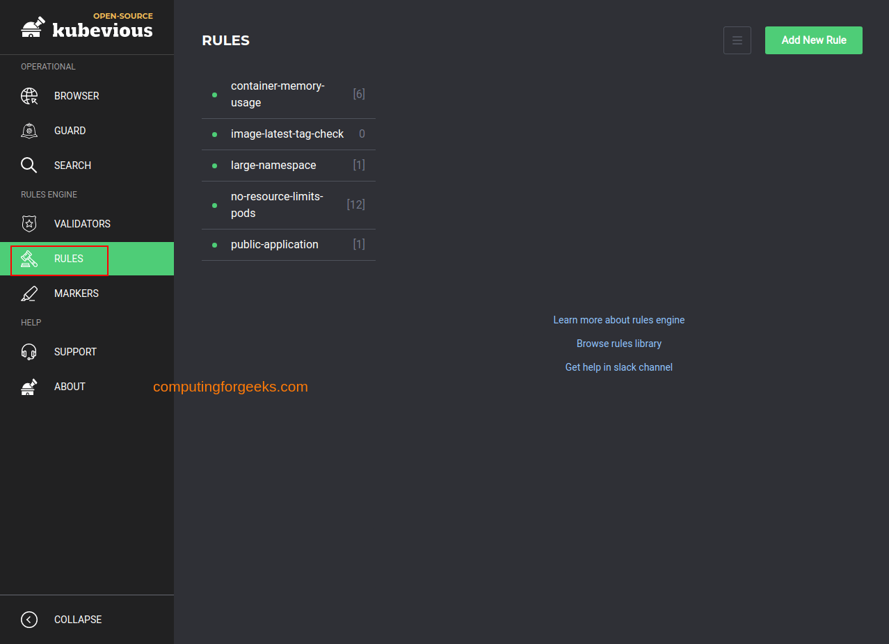 How To Manage Kubernetes Cluster With Kubevious Computingforgeeks 1890