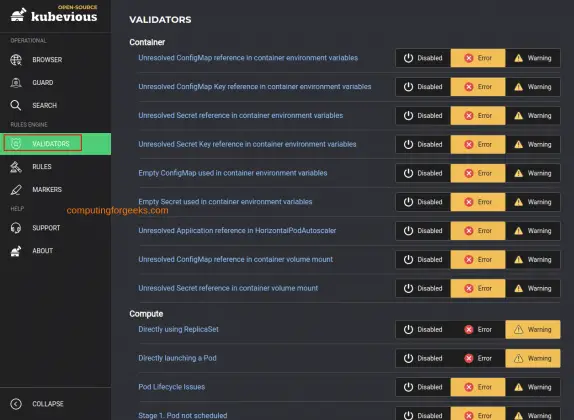 How To Manage Kubernetes Cluster With Kubevious Computingforgeeks