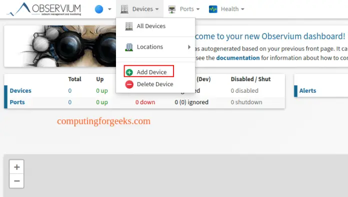 Install Observium Monitoring Tool on Rocky 9 / AlmaLinux 9 | ComputingForGeeks