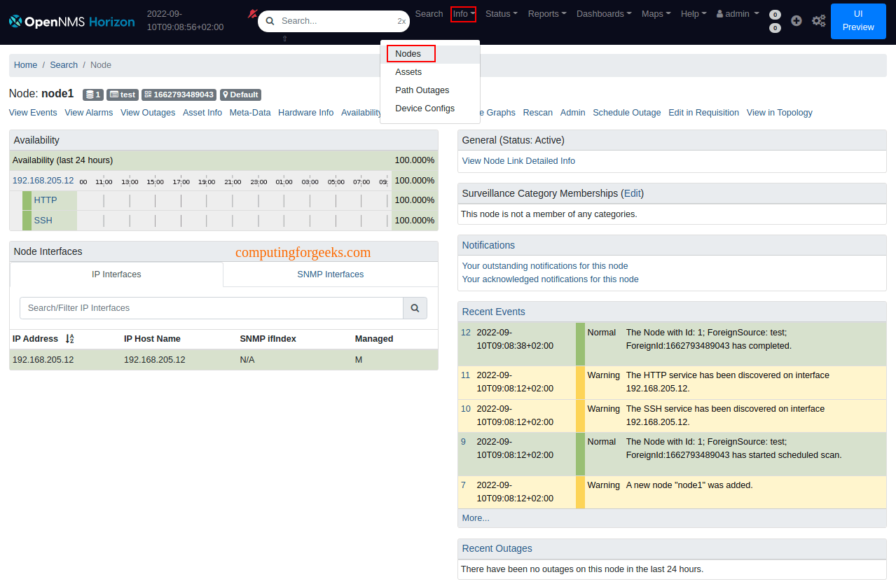 How To Install OpenNMS on Rocky Linux 9 / AlmaLinux 9 | ComputingForGeeks