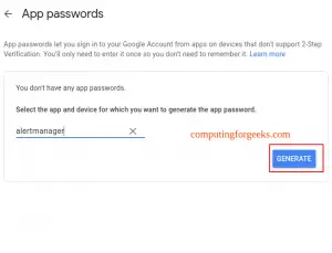 Configure Prometheus Email Alert Notification using Alertmanager | ComputingForGeeks