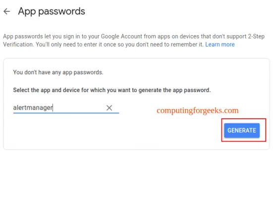 Configure Prometheus Email Alert Notification using Alertmanager | ComputingForGeeks