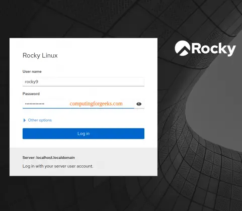 Manage Rocky Linux 9 / AlmaLinux 9 using Cockpit Dashboard | ComputingForGeeks