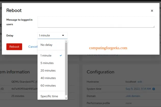 Manage Rocky Linux 9 / AlmaLinux 9 using Cockpit Dashboard ...
