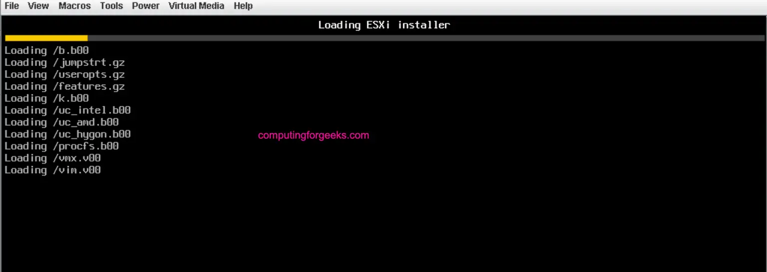 Install VMware vSphere ESXi 7 on Intel NUC 10/11 | ComputingForGeeks