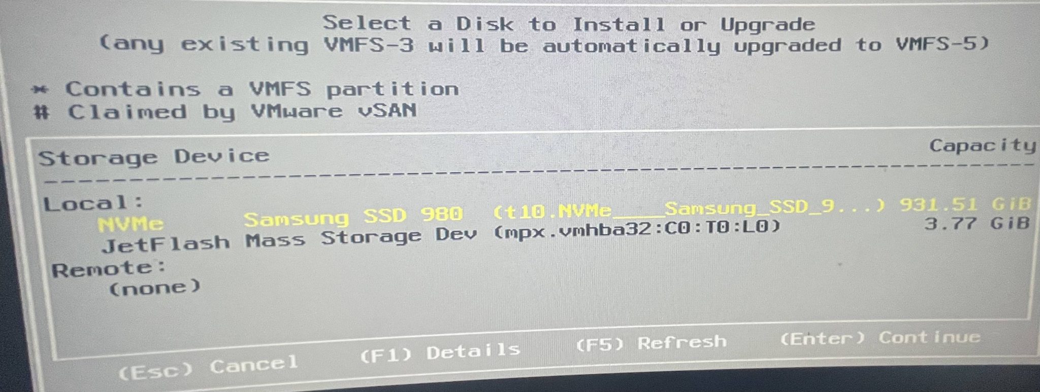 Install VMware vSphere ESXi 7 on Intel NUC 10/11 | ComputingForGeeks