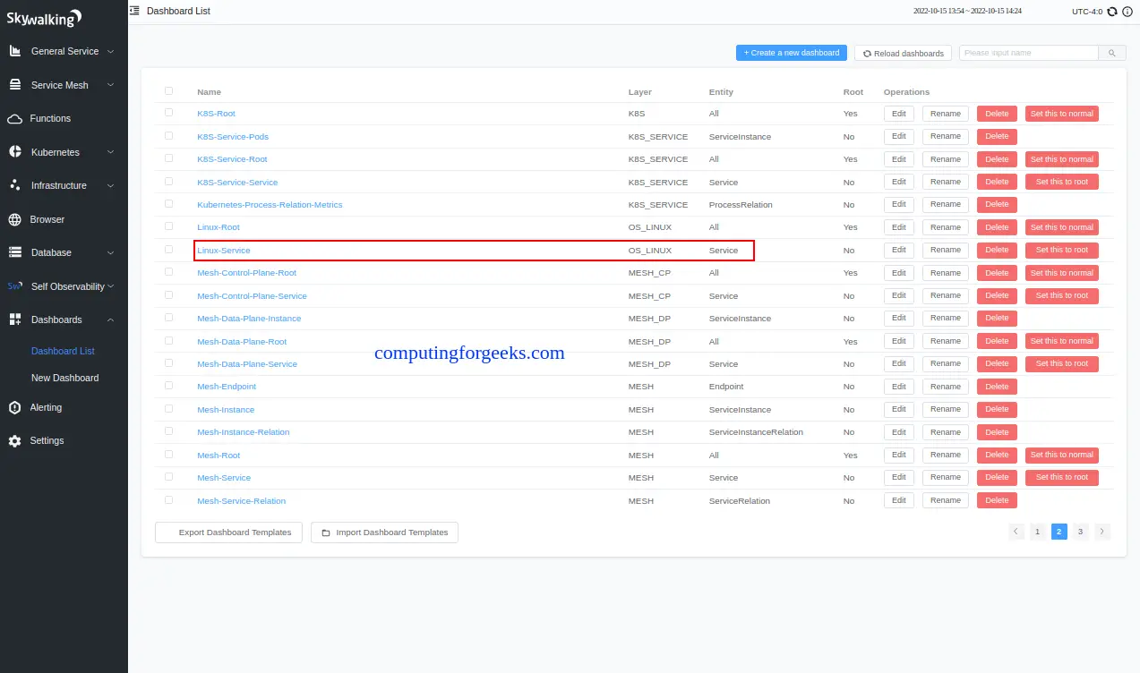 How To Install Apache Skywalking APM Tool on Linux | ComputingForGeeks