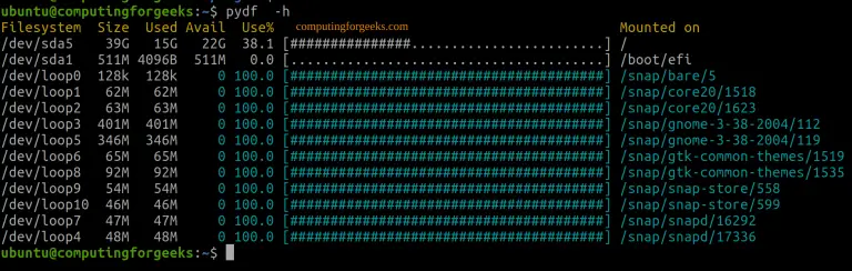 How To Check Disk Partitions and Disk Usage on Linux | ComputingForGeeks