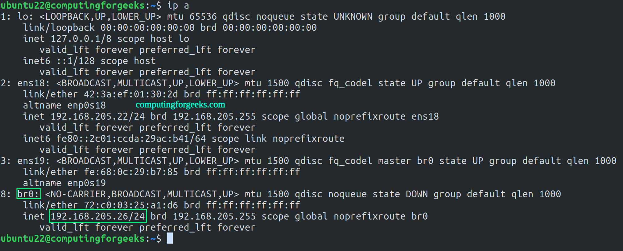 Configuring Linux Bridge Vlan Interface Using Netplan On Ubuntu