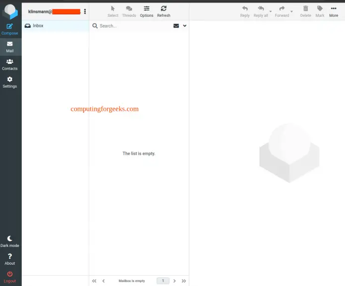 Setup Mail Server On Rock Linux 8 With Postfix Dovecot Mysql And Roundcube Computingforgeeks