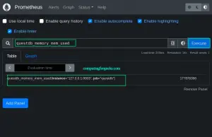 Monitor QuestDB Database With Prometheus and Grafana | ComputingForGeeks