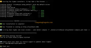 Monitor Applications and Troubleshoot issues using SigNoz | ComputingForGeeks