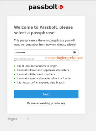 Configure Passbolt Password Manager on Linux | ComputingForGeeks