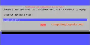 Configure Passbolt Password Manager on Linux | ComputingForGeeks