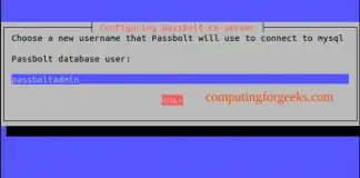 Configure Passbolt Password Manager on Linux | ComputingForGeeks