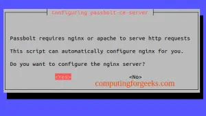 Configure Passbolt Password Manager on Linux | ComputingForGeeks