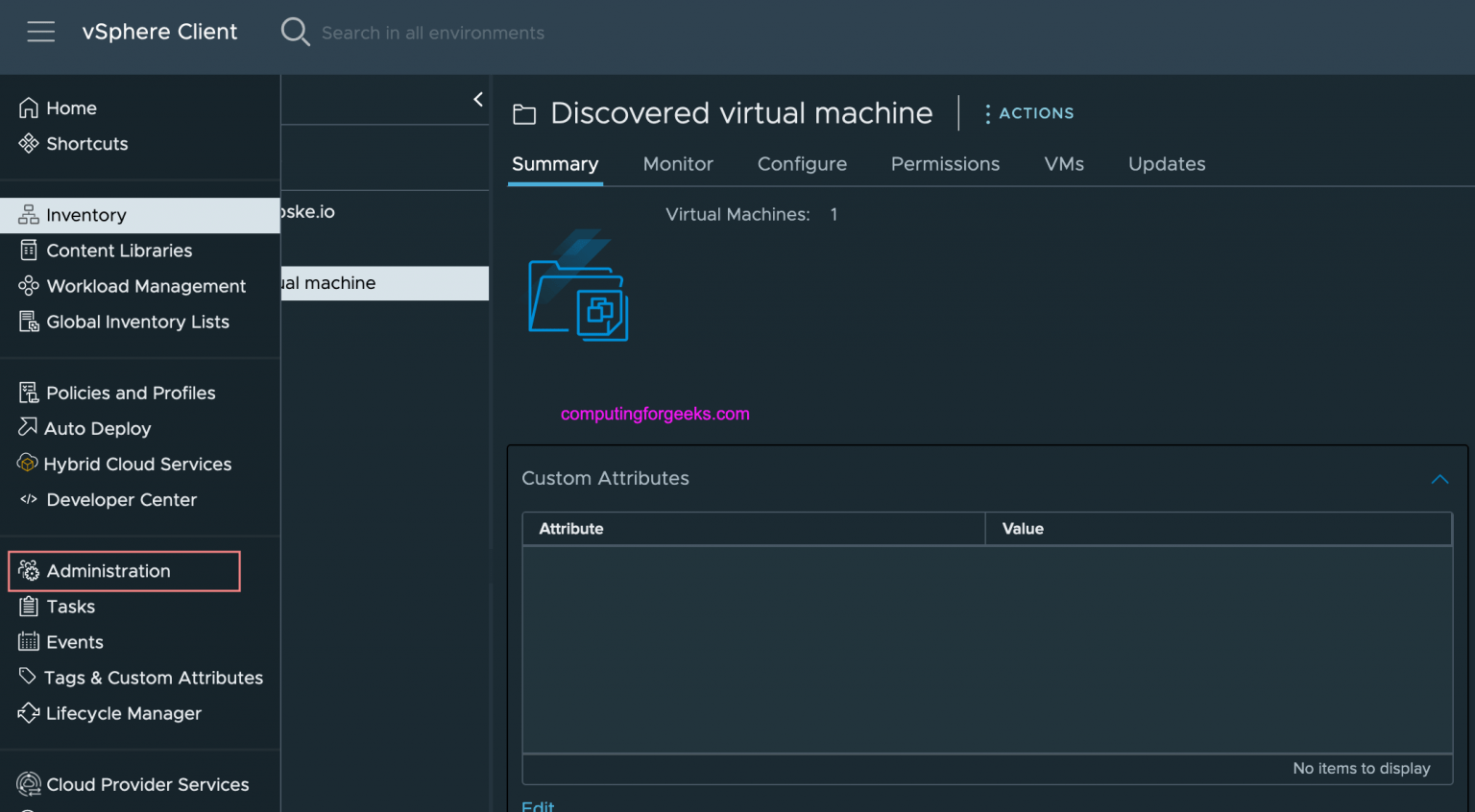 Adding New License Key To VMware vCenter Server / VSAN | ComputingForGeeks