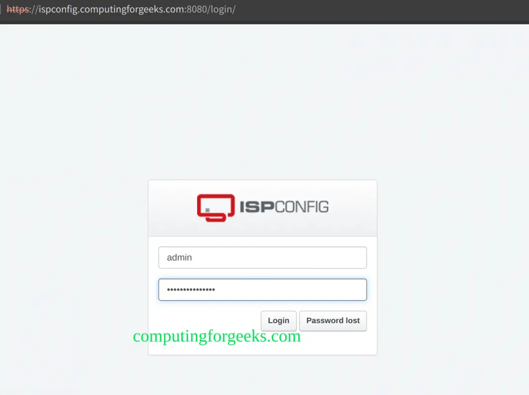 How To Install ISPConfig Control Panel on Ubuntu 22.04 | ComputingForGeeks
