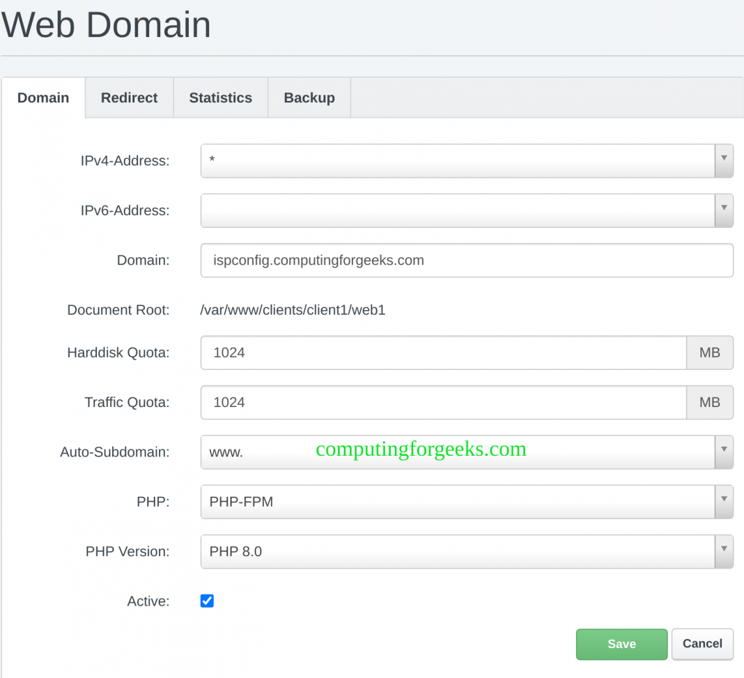 How To Install Ispconfig Control Panel On Ubuntu 2204 Computingforgeeks