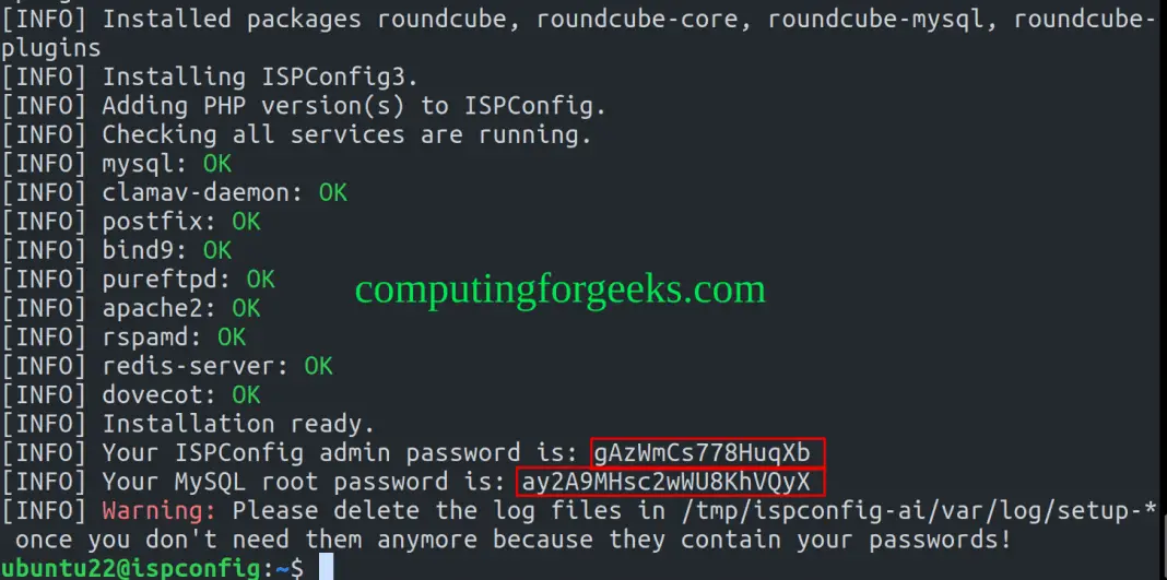 How To Install Ispconfig Control Panel On Ubuntu 2204 Computingforgeeks