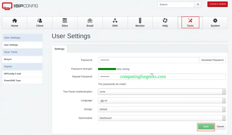 How To Install ISPConfig Control Panel on Ubuntu 22.04 | ComputingForGeeks