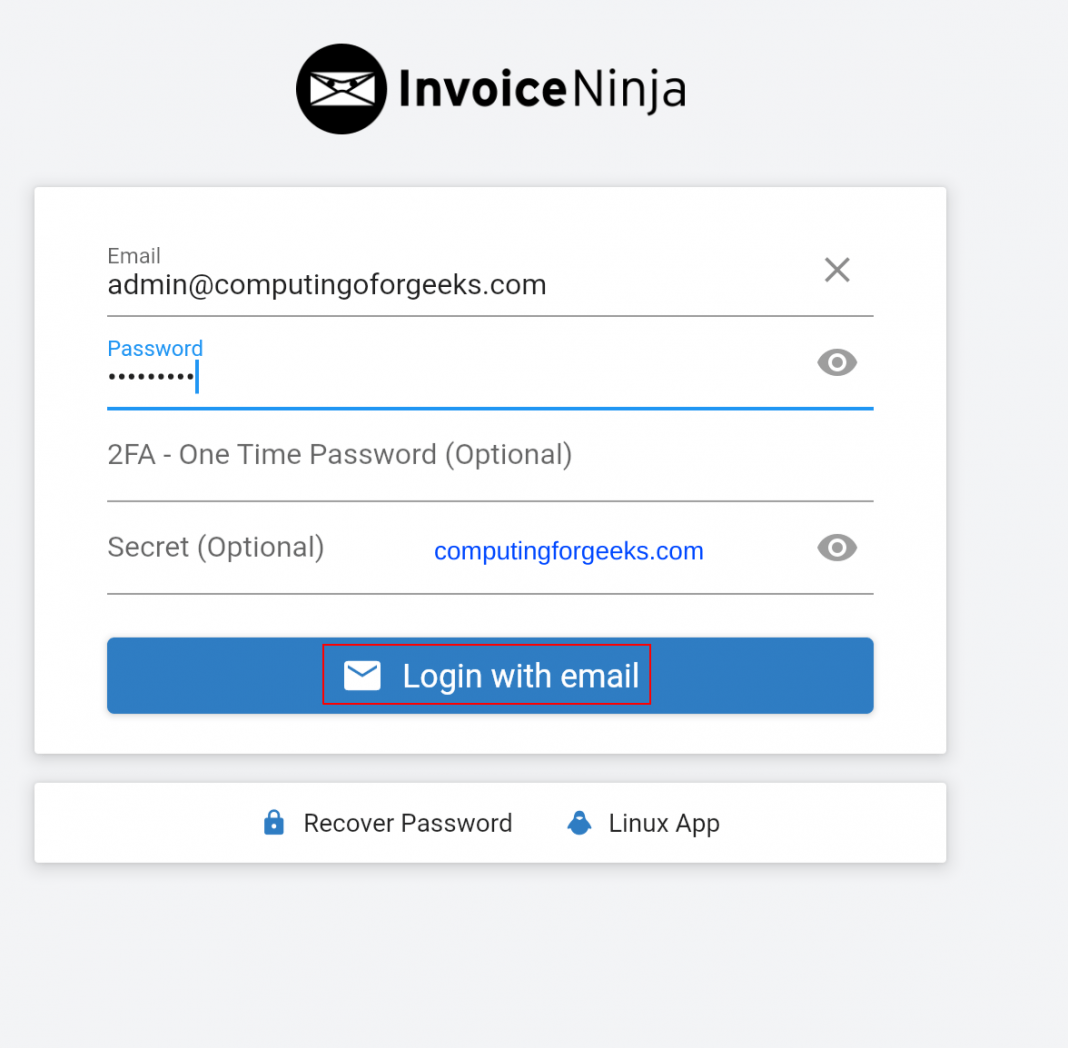 How To Install Invoice Ninja 5 on Ubuntu 22.04 | ComputingForGeeks