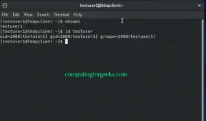 Configure OpenLDAP Client on Rocky Linux 8 / AlmaLinux 8 ...