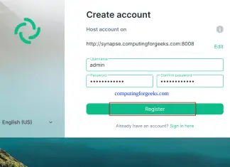 Run Synapse Matrix homeserver in Docker Containers | ComputingForGeeks