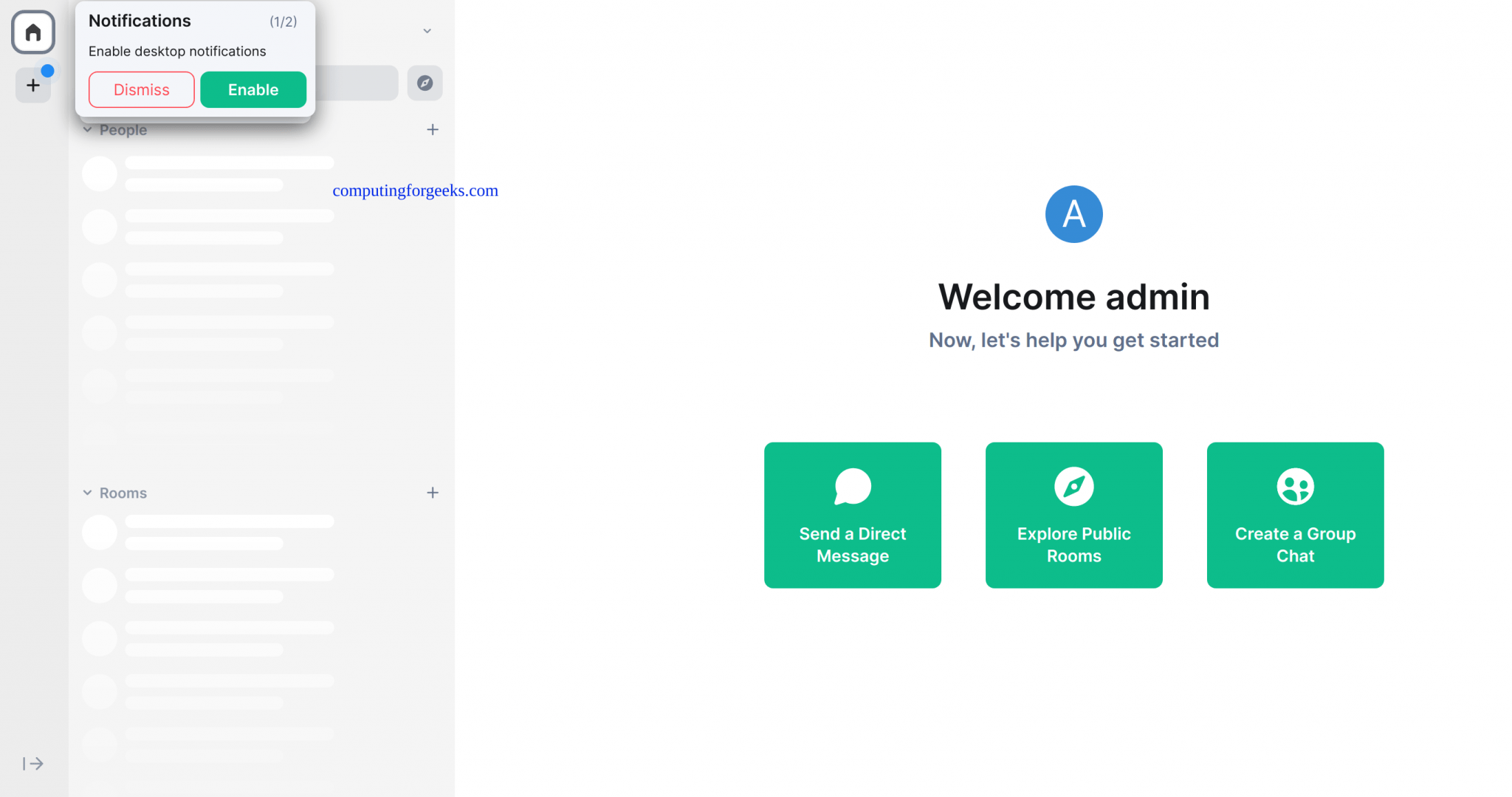 Run Synapse Matrix homeserver in Docker Containers | ComputingForGeeks