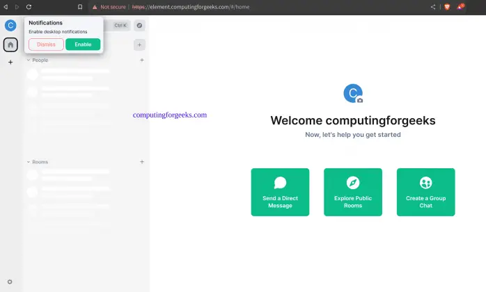 How To Deploy Matrix Server using Ansible and Docker | ComputingForGeeks