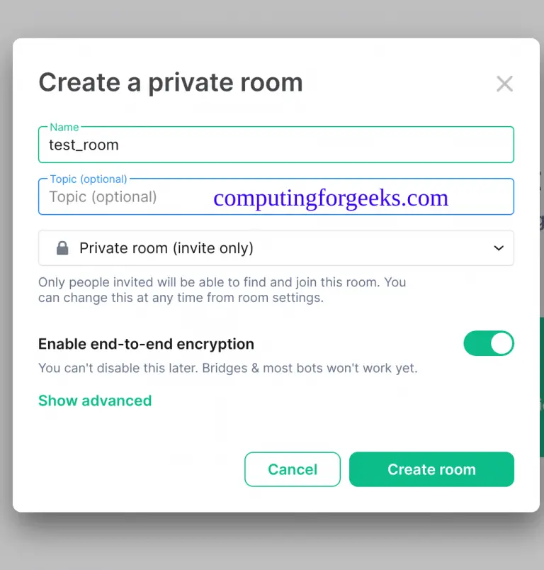 How To Deploy Matrix Server using Ansible and Docker | ComputingForGeeks