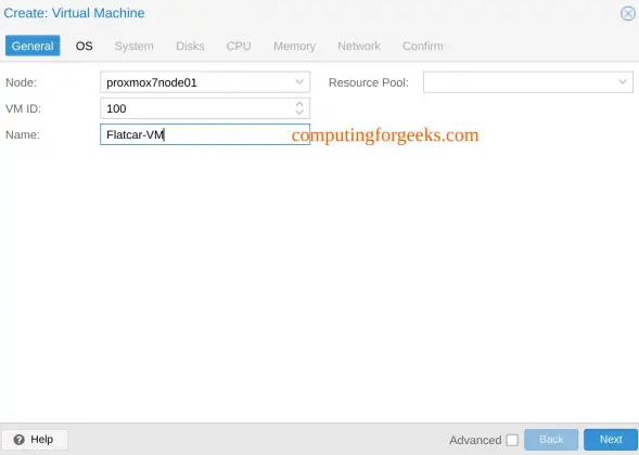 How To Install Flatcar Container Linux In Proxmox Ve Computingforgeeks