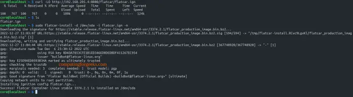 How To Install Flatcar Container Linux in Proxmox VE | ComputingForGeeks