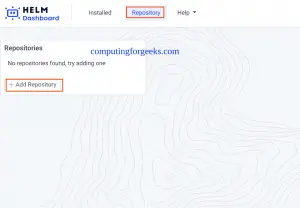 How To Manage your Helm Charts using Helm Dashboard | ComputingForGeeks