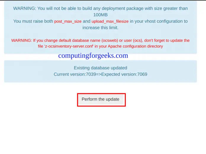 Install OCS Inventory Server on Rocky Linux 8 / AlmaLinux 8 | ComputingForGeeks