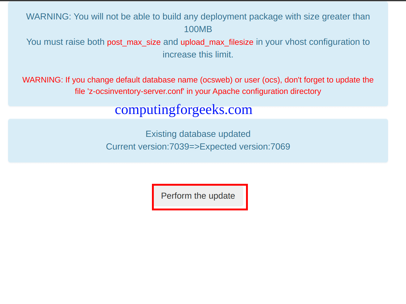 Install OCS Inventory Server on Rocky Linux 8 / AlmaLinux 8 ...