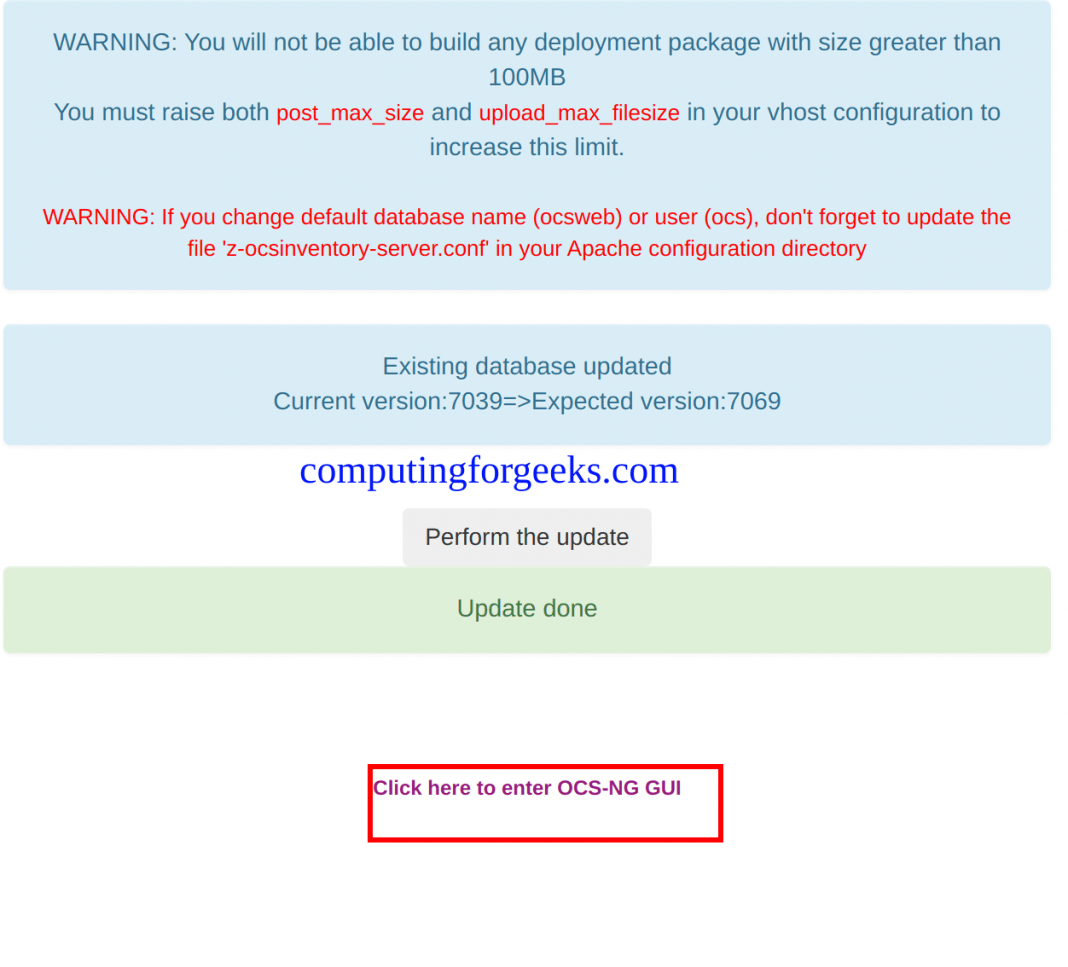 Install OCS Inventory Server on Rocky Linux 8 / AlmaLinux 8 ...