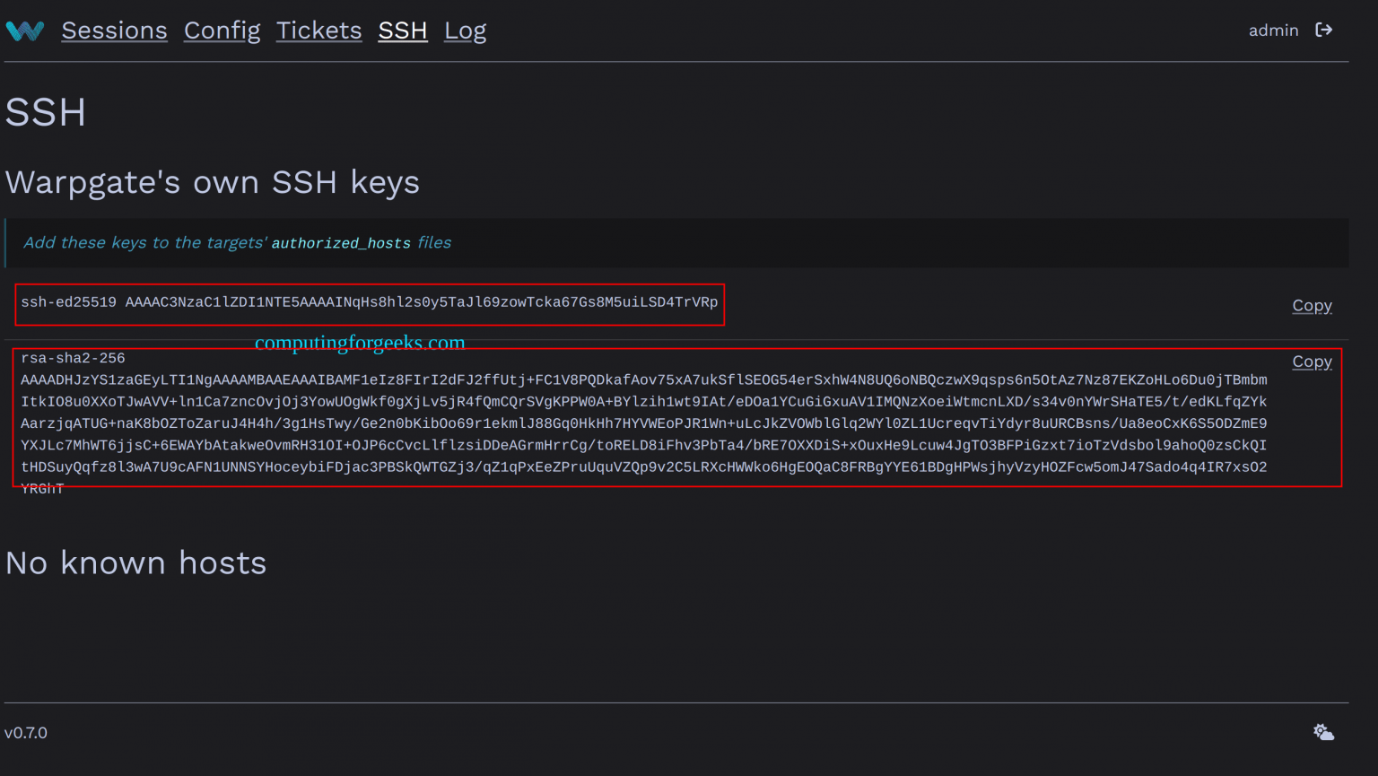 How To Setup SSH and MySQL Bastion Server using Warpgate | ComputingForGeeks