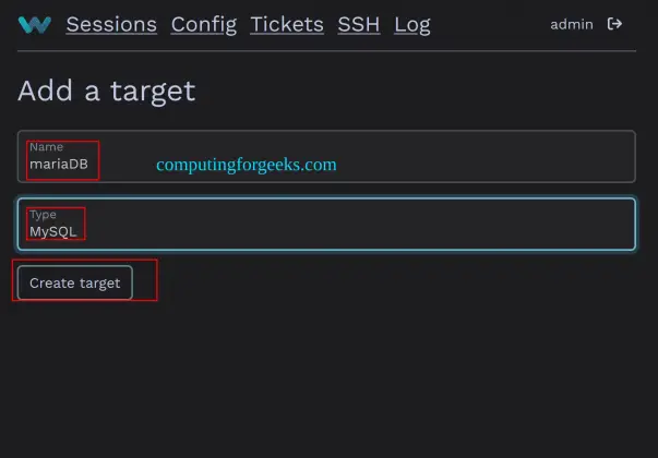 How To Setup SSH and MySQL Bastion Server using Warpgate | ComputingForGeeks