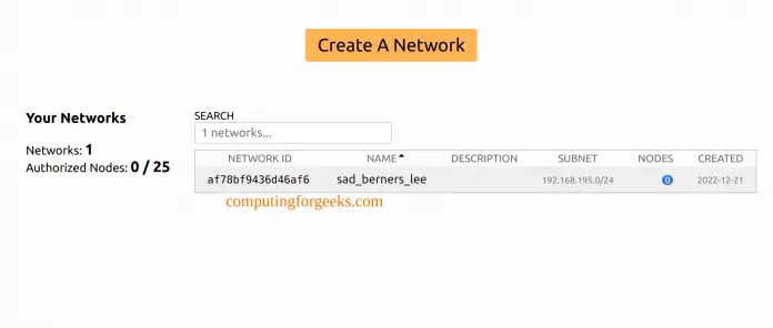 How To Set Up And Use Zerotier Vpn Server Computingforgeeks