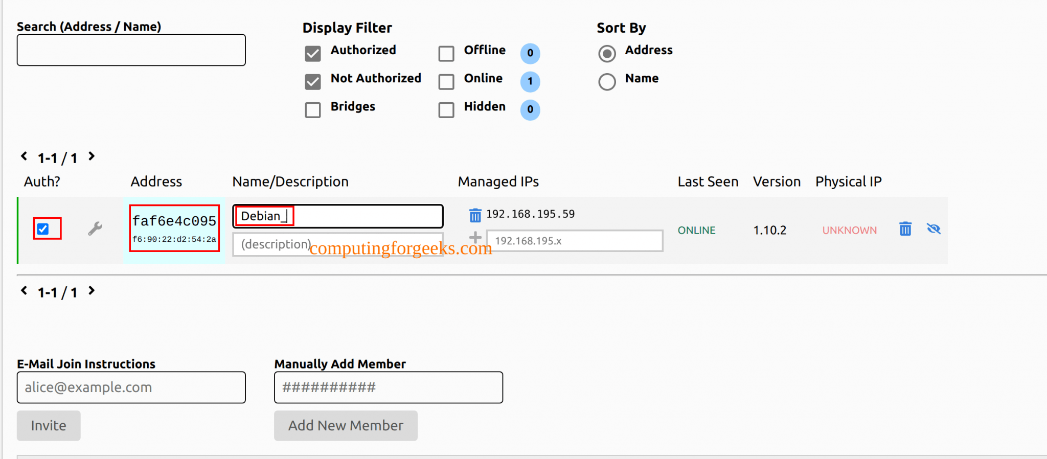 How To Set up and Use ZeroTier VPN Server | ComputingForGeeks
