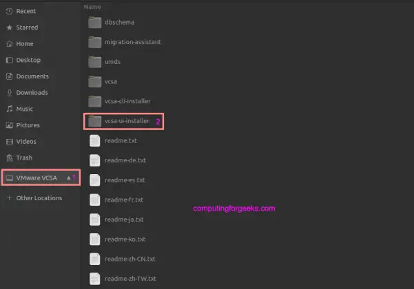Install vSphere 8.0 – vCenter Server Appliance using Linux ...